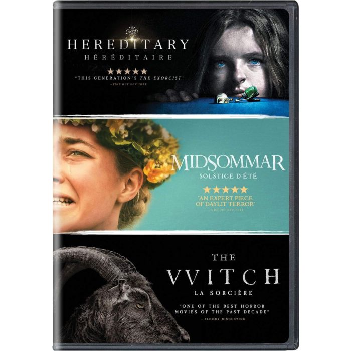 Horror Pack: The Witch, Hereditary, Midsommar DVD